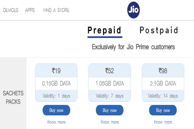 Reliance Jio offers these standout deals under Rs 100; how Sachet Packs ...
