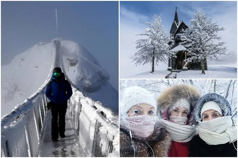 Winter wonderland! Check out photos of frozen places from around the ...