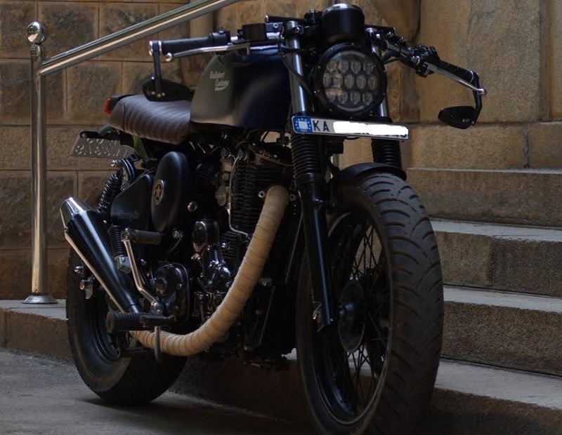 Modified Royal Enfield bikes: Inspired by Captain America, Bumblebee ...