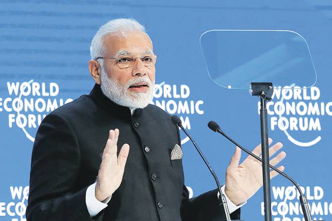 WEF Davos 2018: PM Narendra Modi warns of rising protectionism - India ...