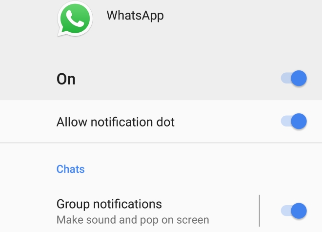 WhatsApp v2.18.18 brings notification channels to your Android Oreo ...