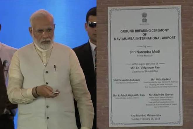 PM Narendra Modi lays foundation stone of Navi Mumbai International ...