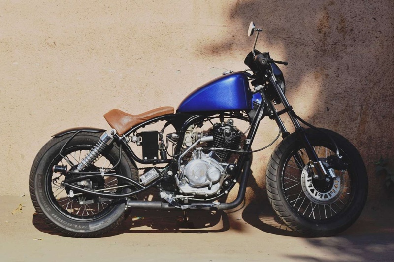 Bajaj Pulsar 150 Turned Into A Neat Cafe Racer | Reviewmotors.co