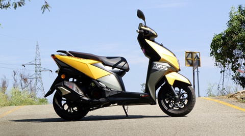 TVS Ntorq 125 first ride review: Convenience with a sporty character ...
