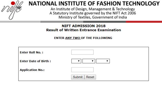 NIFT result 2018: Entrance exam scores declared at nift.ac.in, know how ...