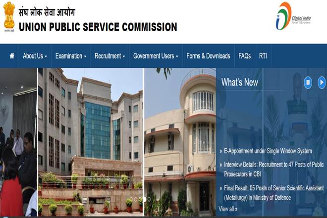 UPSC recruitment 2018: Union Public Service Commission invites ...