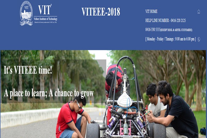 VITEEE result 2018: Link activated at vit.ac.in; how to check VIT ...