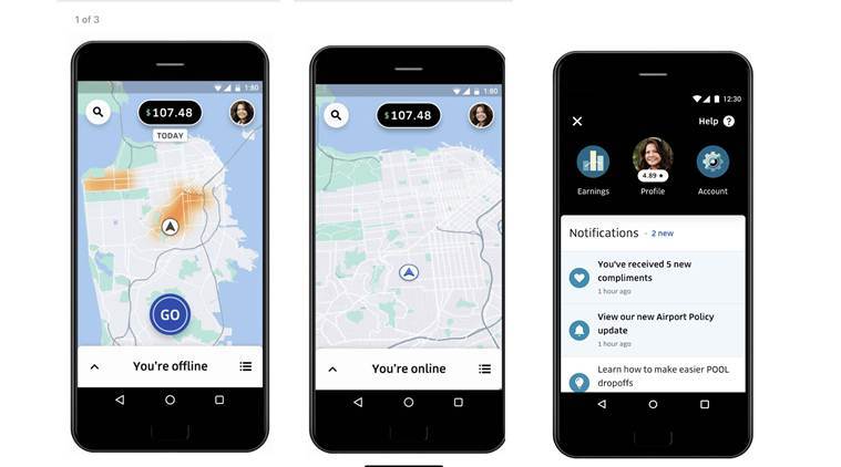 Uber unveils new app designed to support drivers and partners ...
