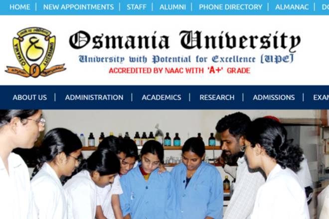 Osmania University degree results 2018 declared on osmania.ac.in ...