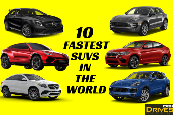 10 Fastest SUVs in the World 2018: The fastest is quicker than a ...