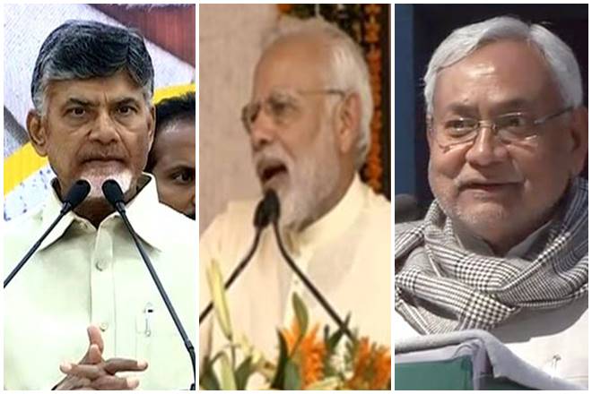 Double trouble for Modi: At Niti Aayog, Nitish, Naidu seek Special Category Status for Andhra ...