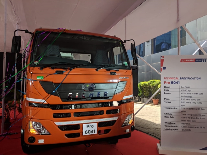 Eicher launches two new heavy-duty trucks: Introduces India’s first 41 ...