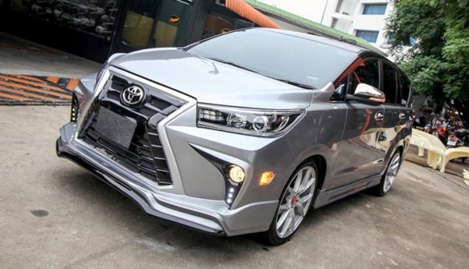 Toyota Innova Crysta modifications: From DC Design to Lexus inspired ...
