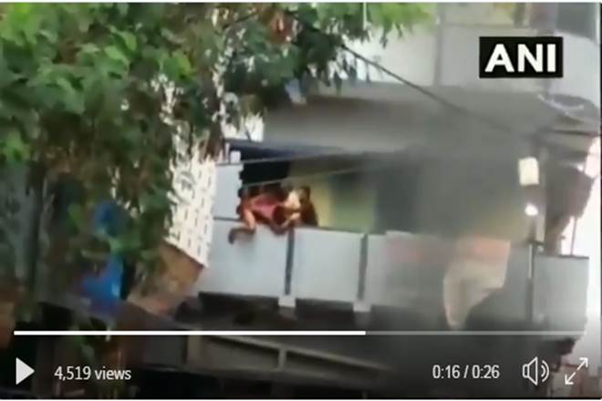 Disturbing video: Man thrown from balcony by people as he tries to run ...