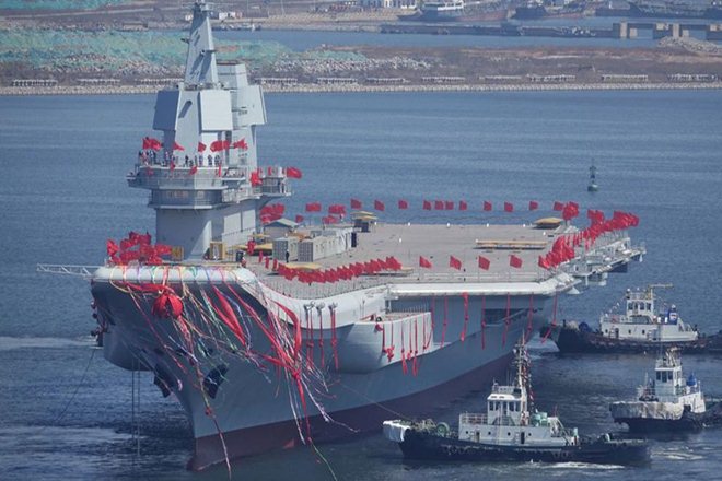 China’s first home-built aircraft carrier Type 001A set for to embark ...