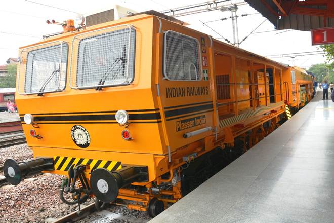 Indian Railways inducts 5 new machines to make tracks and train ...