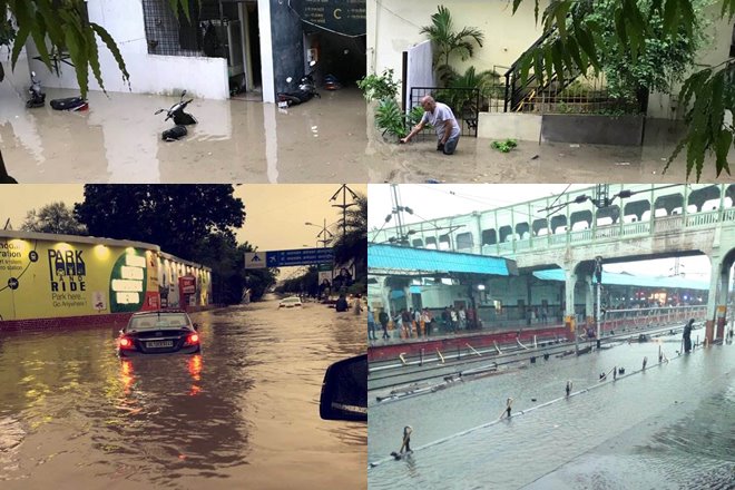 Nagpur Rains: Maharashtra Assembly, railway station flooded as heavy downpour lashes orange city ...