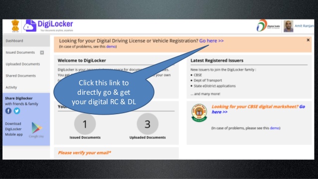 Step by step guide on how to use DigiLocker: Here’s how to fetch digital copies of DL, vehicle ...