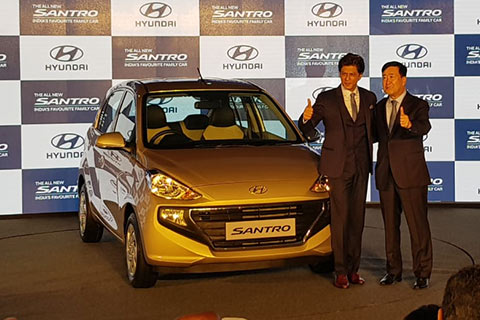 2018 Hyundai Santro launched in India at a price of Rs 3.89 lakh: The small car legend returns ...