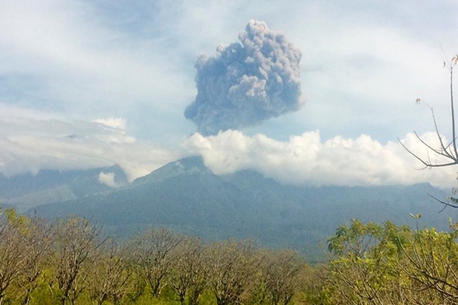 India’s only active volcano spews lava, ash again in Andaman and ...
