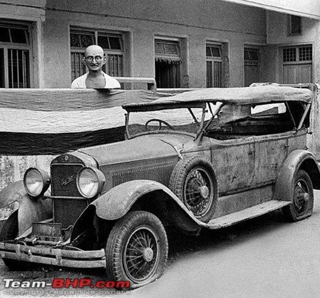 Gandhi Jayanti 2018: Cars used by Mahatma Gandhi through his life - Car ...