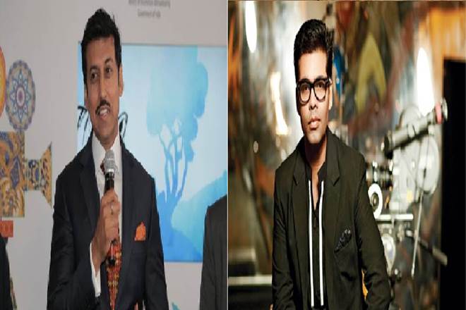 Rajyavardhan Singh Rathore wants Karan Johar to direct his biopic ...