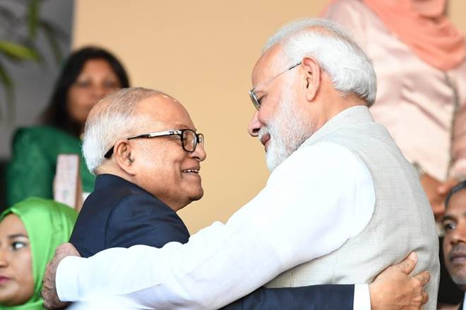 PM Narendra Modi attends Maldives President Ibrahim Mohamed Solih’s ...