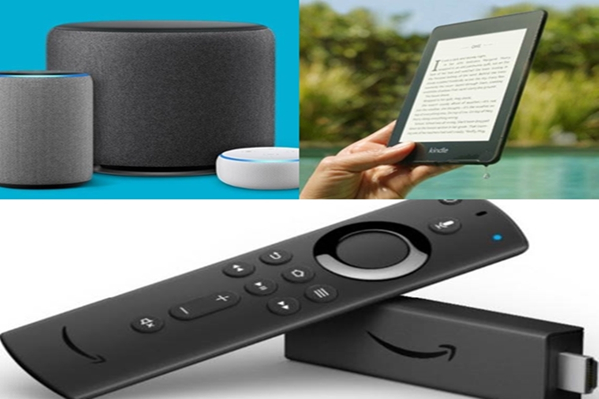 Amazon Fire TV Stick 4K, Alexa Voice Remote, Echo Sub, and Kindle ...