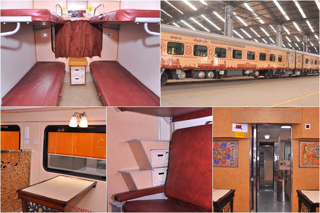 Indian Railways unveils swanky new train for IRCTC Buddhist circuit ...