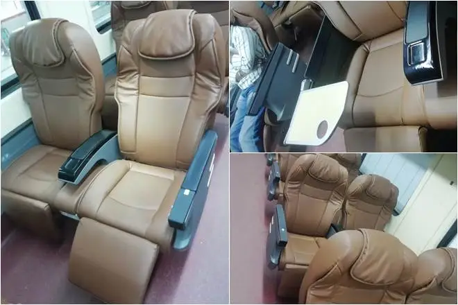 Travel business-class on Indian Railways! Executive seats of new Tejas ...
