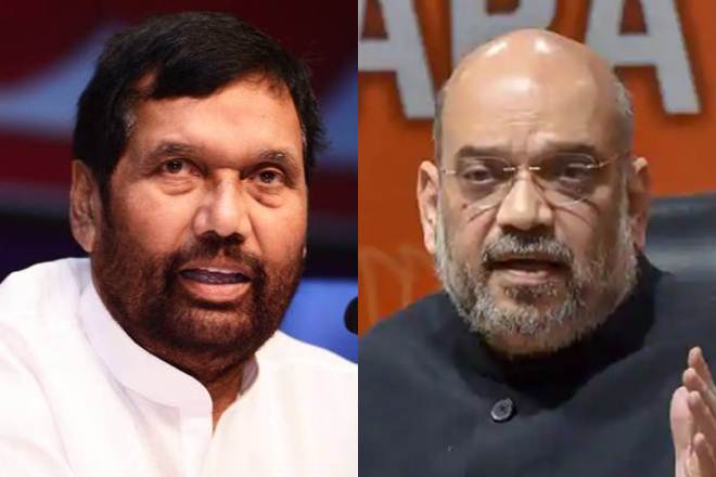 Seat-sharing issue: LJP chief Ram Vilas Paswan to meet Amit Shah today - India News | The ...