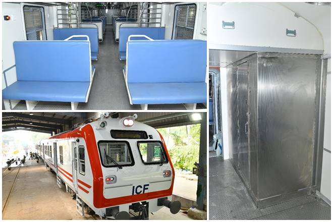 New Train 18-like MEMU for North India! Indian Railways rolls out 130 kmph train for short ...