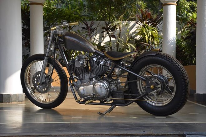 Custom-built Bobber with 1000cc Carberry V-twin: True Bobber with ...