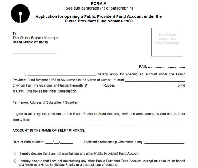 Can you open a PPF account in SBI without having a savings account ...