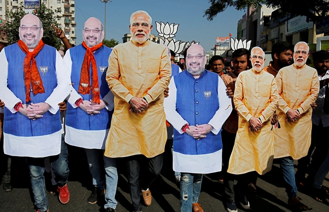 PM Modi meets Amit Shah, gives final touches to government formation ...