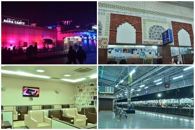 Indian Railways’ redeveloped Agra Cantt station with modern facilities ...