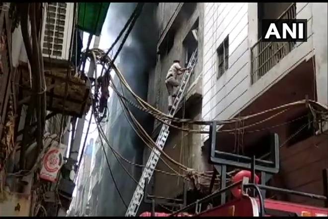 Delhi: 3 killed in massive factory fire in Jhilmil industrial area ...