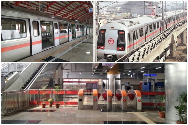 Big cheer for Delhi Metro commuters! 21 stations of Delhi Metro Red ...