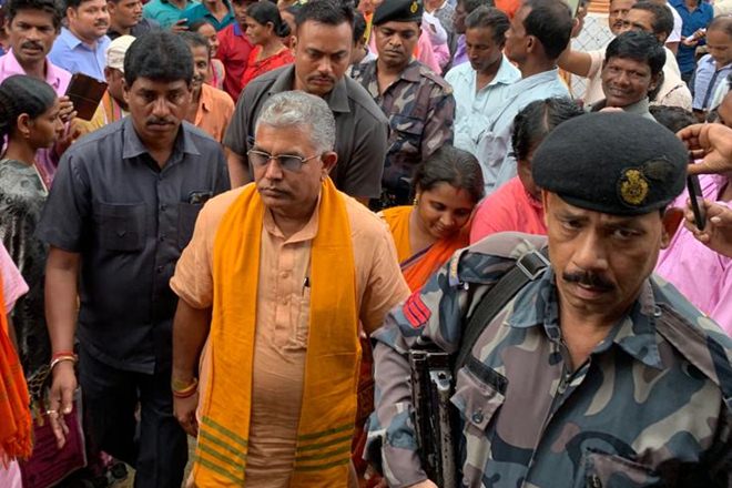 West Bengal: BJP chief Dilip Ghosh sparks controversy, asks workers to “beat TMC men” - India ...