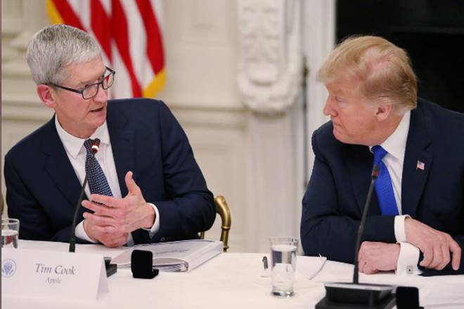 Apple CEO Tim Cook warns Donald Trump about China tariffs, Samsung ...