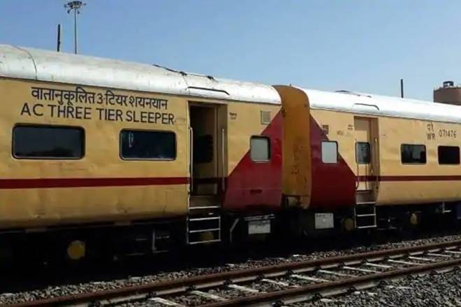 One more upgraded rake under Indian Railways’ project Utkrisht ...