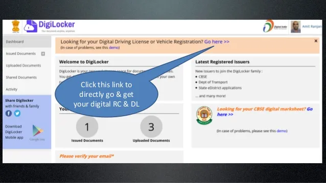 Step-by-step guide on how to use DigiLocker for legal digital copies of driving licence ...