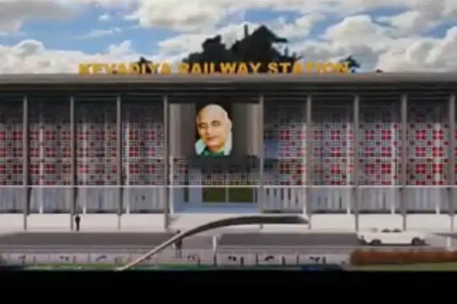 Indian Railways building swanky new Kevadiya railway station near the ...