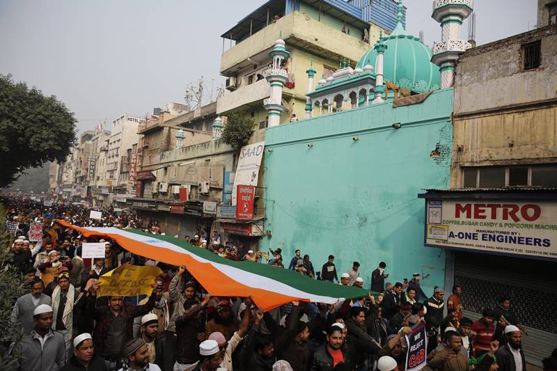 Anti-CAA stir: Images show massive protests at Delhi’s historic Jama ...