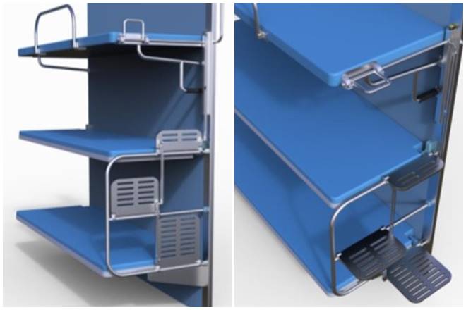 Indian Railways train berths to get retractable stairs? IIT Kanpur team ...