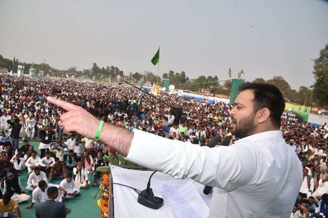 Bihar elections: Tejashwi Yadav kicks off RJD’s poll campaign, promises 85% quota for locals in ...