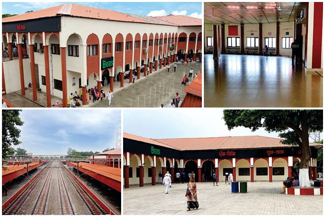 Indian Railways Beas station in Punjab is beautiful like never before ...