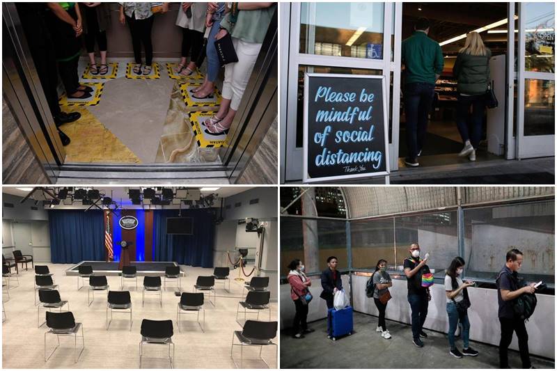 Social Distancing: These images show how it helps prevent deadly ...