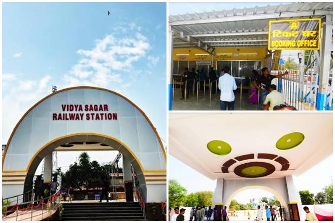 Indian Railways’ Vidyasagar station beautified! New amenities and ...