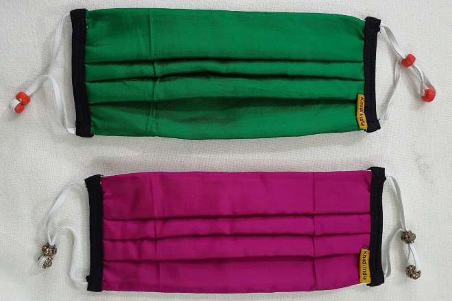 Khadi Mask for Coronavirus: Triple-layered masks of Khadi silk launched ...